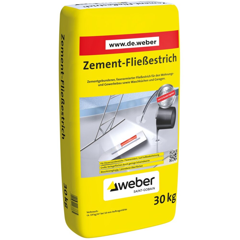 weber Zement-Fließestrich