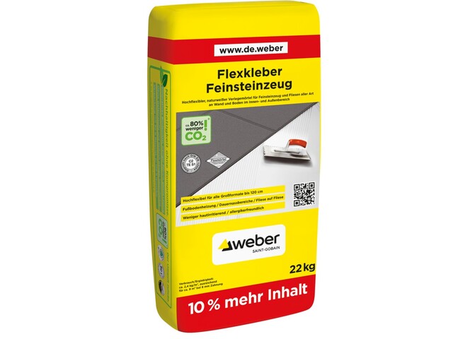 weber Flexkleber Feinsteinzeug