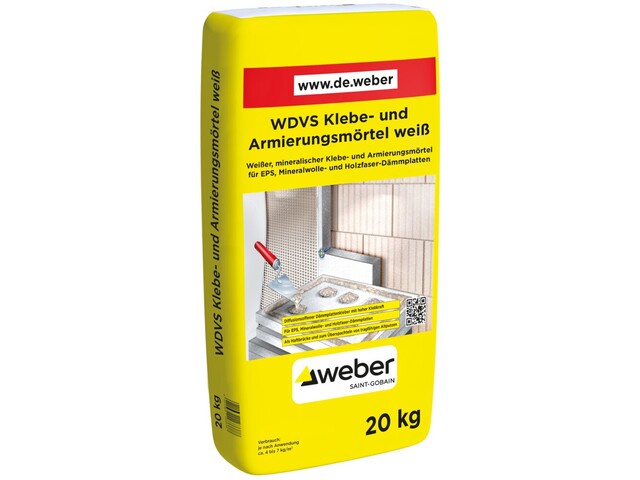 weber WDVS Klebe- und Armierungsmörtel