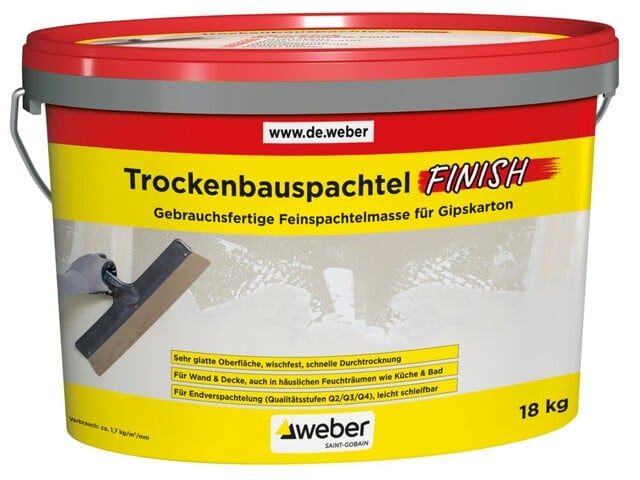 weber Trockenbauspachtel FINISH