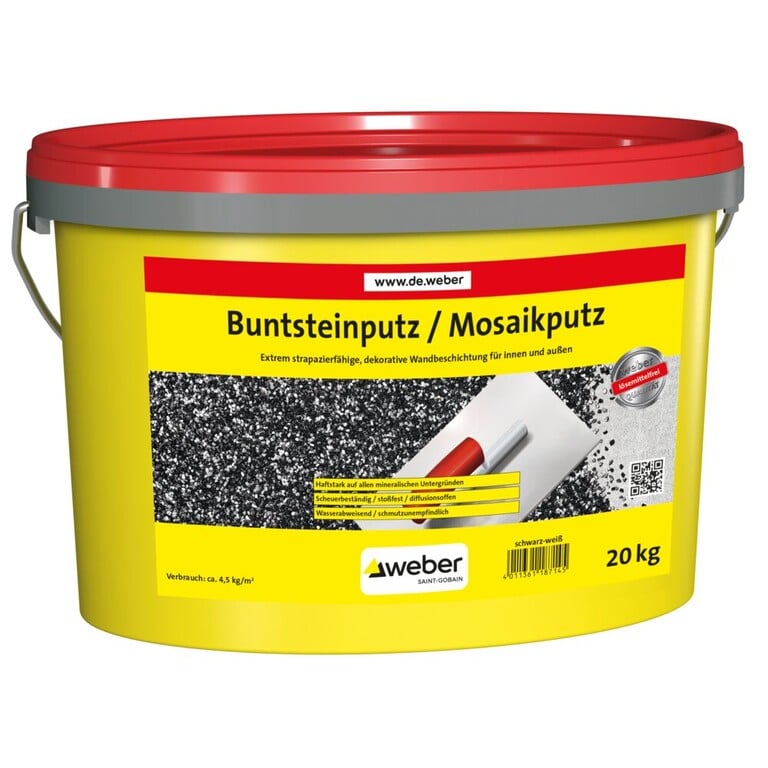 weber Buntsteinputz / Mosaikputz