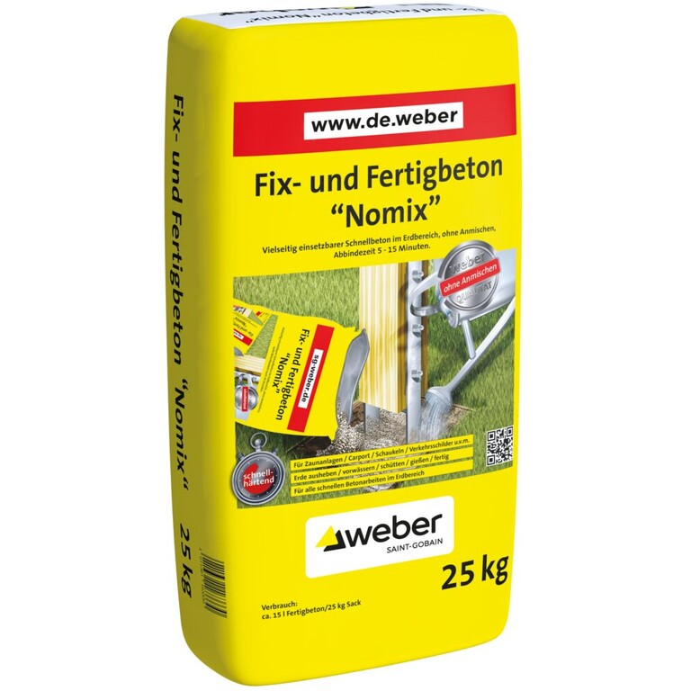 weber Fix- und Fertigbeton “Nomix”