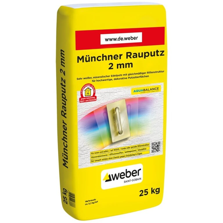 weber Münchner Rauputz 2/3 mm